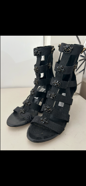 Jimmy Choo Sandales noires d’occasion au Maroc | Zweely